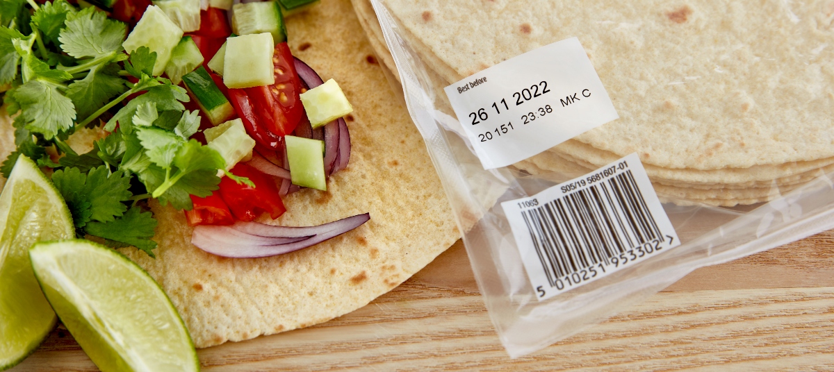 Thermal transfer printing to help ensure food safety