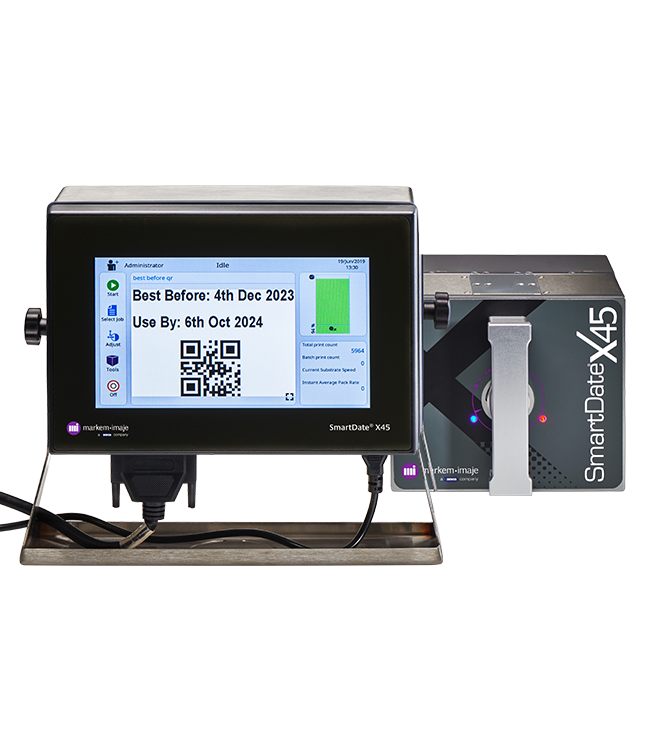 Markem smartdate x45: Thermal transfer coding machine